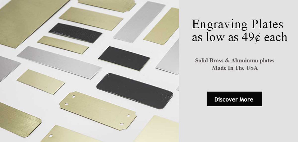 Custom Engraving Plates | Made in USA | Wholesale Brass & Aluminum ...