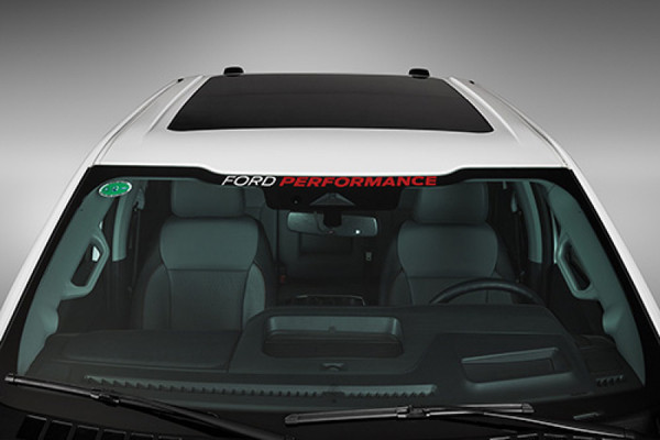 Ford Performance 21-23 F-150 / 17-23 Super Duty Windshield Banner ...