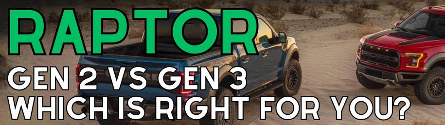 Gen 2 vs Gen 3 Raptor - IAG Off-Road