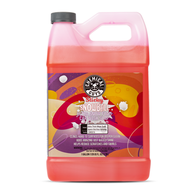 Chemical Guys Sticky Snowball Snow Foam Auto Wash - 1 Gallon