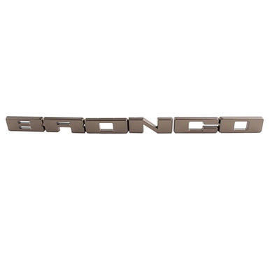 Ford Racing 2021+ Bronco Grille Lettering Overlay Kit - Bronze