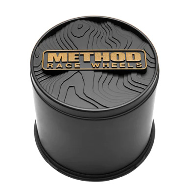 Method Race Wheels Top Push Through Center Cap 127 mm - Black