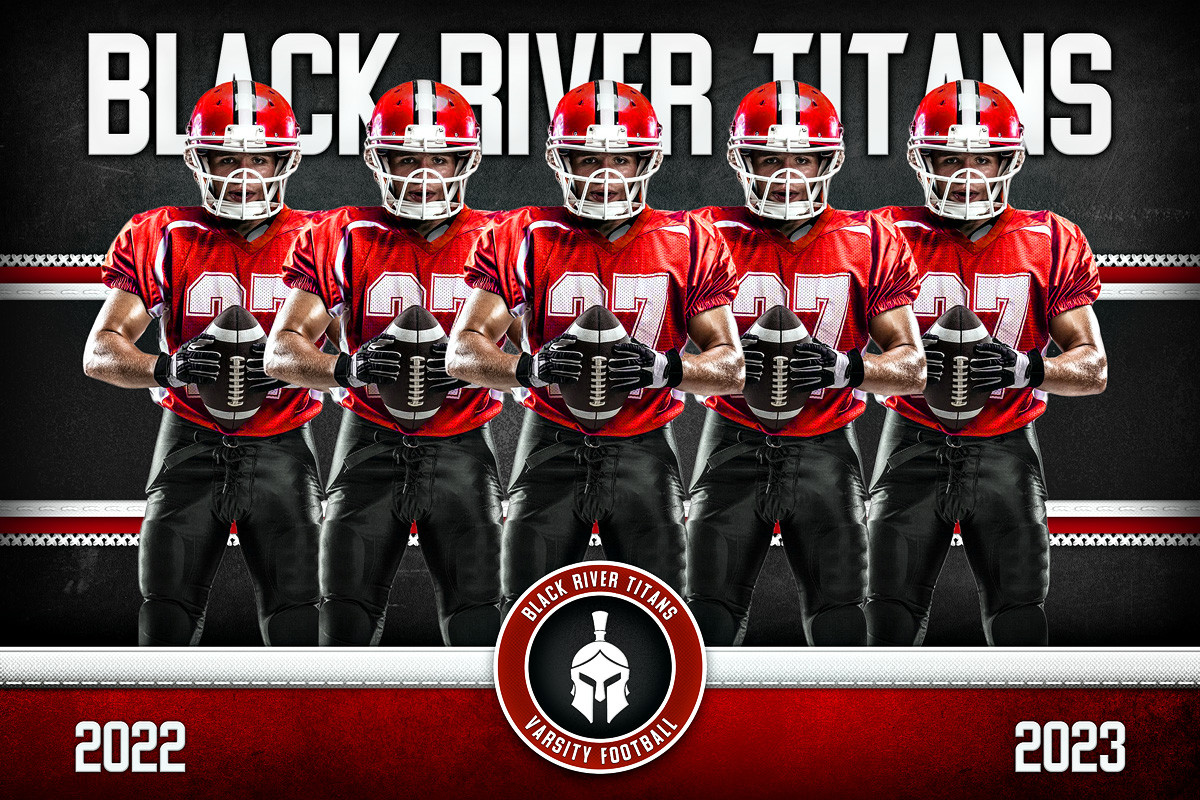 Player and Team Banner Templates for Youth Sports Photography. Multi ...
