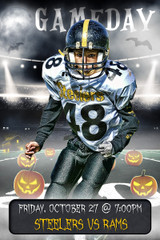 Game Day Design Templates. Multi-layered Photoshop sports templates.
