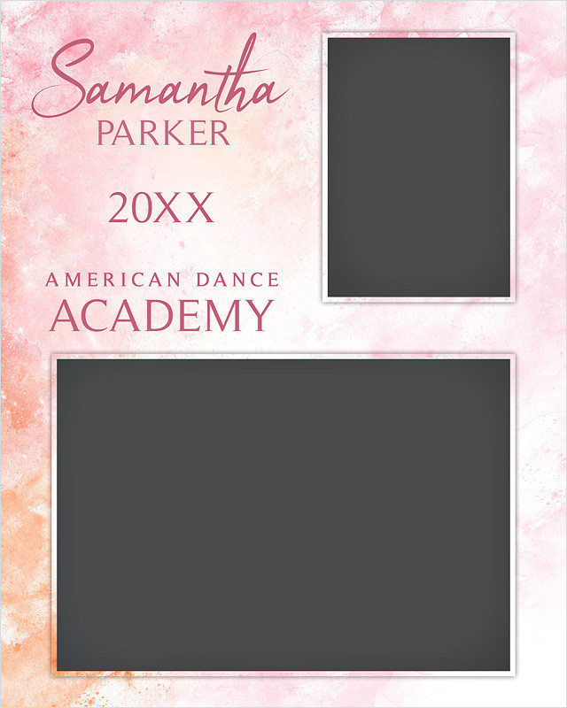 Memory Mate Photo Template - Pastels