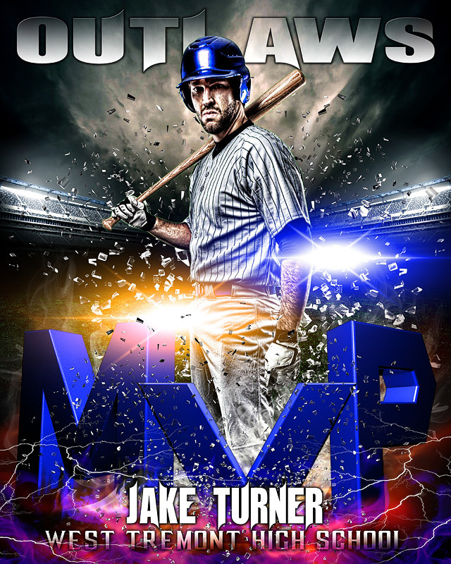 Multi-Sports Photoshop Photography Photo Template - MVP 3D - Designed ...
