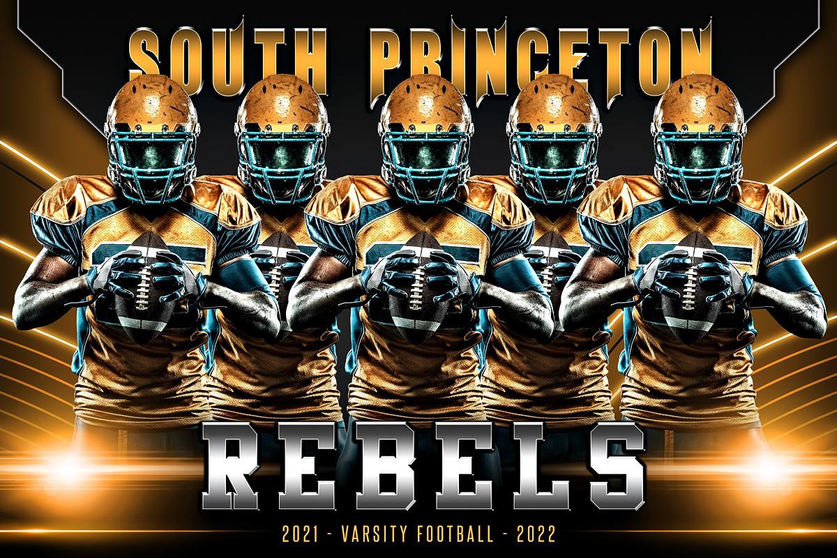 Player and Team Banner Templates for Youth Sports Photography. Multi ...