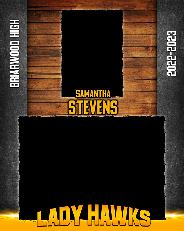 Memory Mate Photo Template - Hardwood Grunge