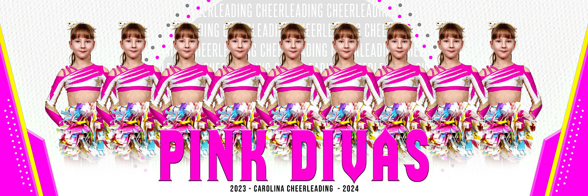 Panoramic Team Banner Photo Template - Diva - Multi-Sport Photoshop ...