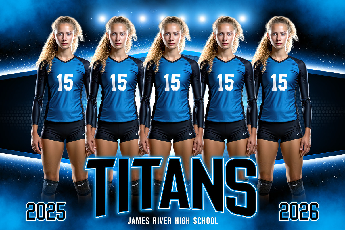 Player Banner Sports Photo Template - Mystify