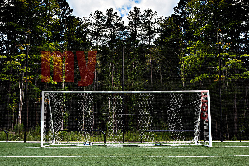 Digital Sports Background - Soccer Goal