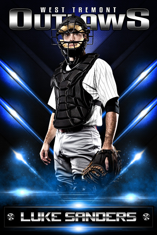 Player Banner Sports Photo Template - Vray