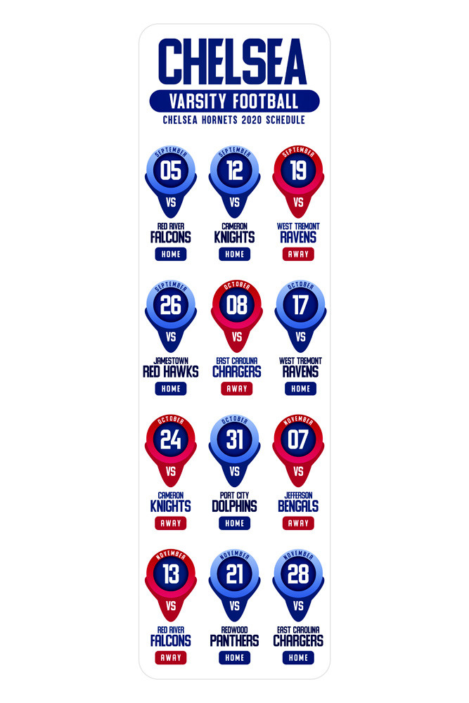 Team Schedule Template - 25
