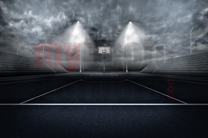 Digital Sports Background - Streetball - Horizontal