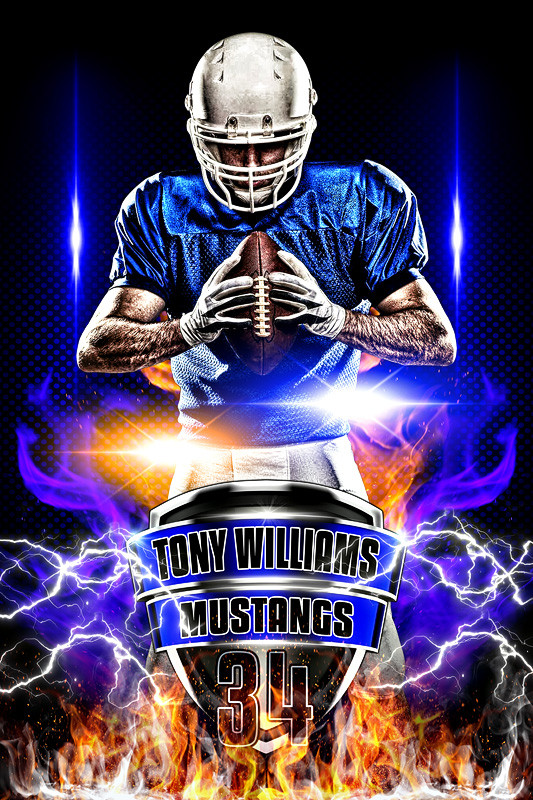 Player Banner Photo Template For All Sports