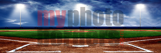 Digital Sports Background - Home Run II