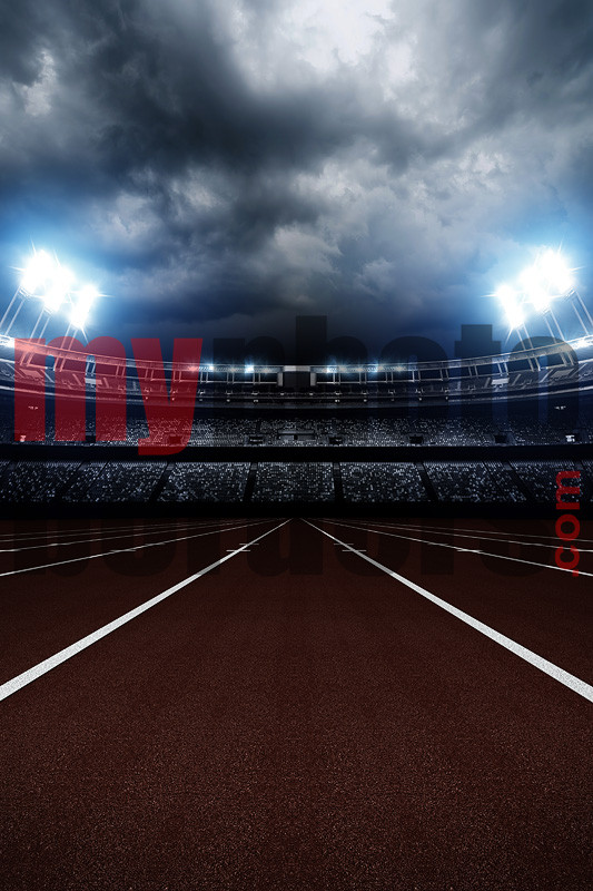 Digital Sports Background - American Track