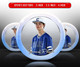 Custom Sports Photo Buttons - Intensity