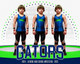 Sports Poster Photo Template - Custom Photoshop Layered Sports Template