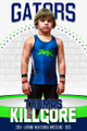 Sports Photo Template - Own The Mat - Photoshop Layered Sports Template