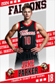 Sports Photo Template - Lateral - Photoshop Layered Sports Template