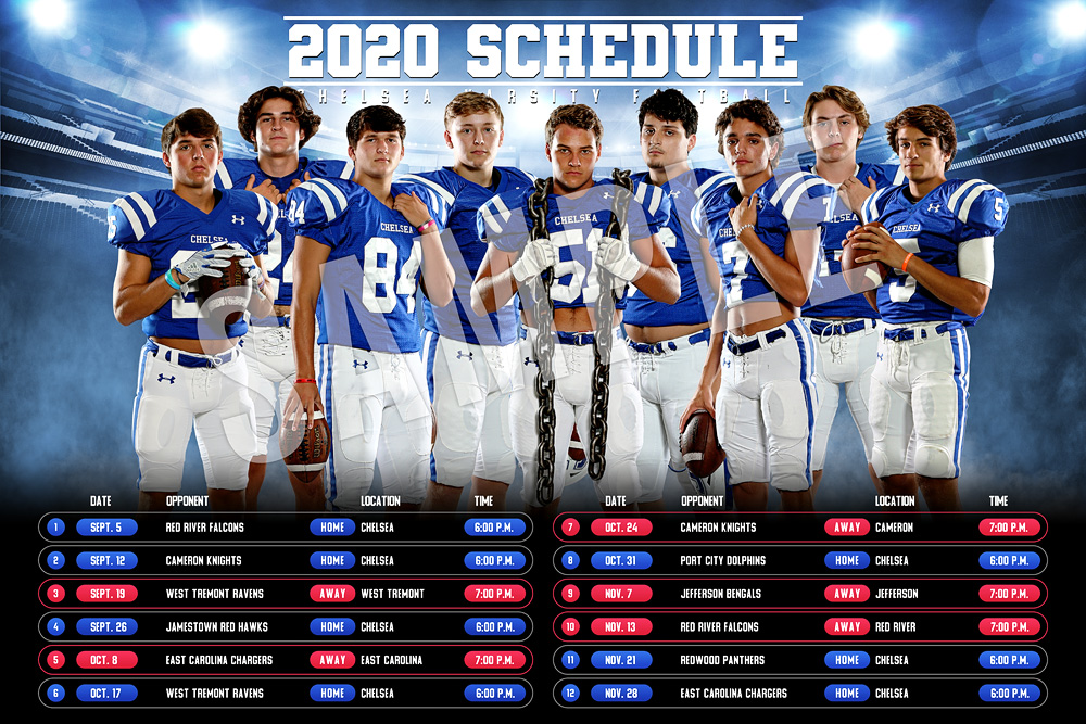 Team Schedule Template - 07