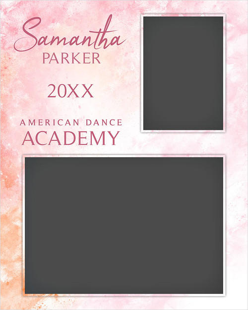 Memory Mate Photo Template - Pastels