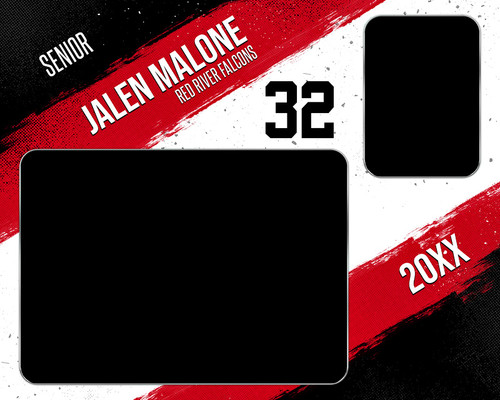 Memory Mate Photo Template - Grunge Strokes