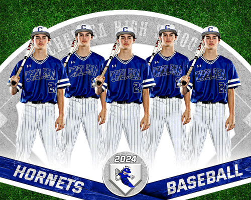 Sports Poster Photo Template For Baseball - Custom Photoshop Layered ...