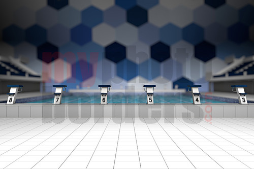 Digital Sports Background - Swim Meet II