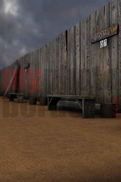 Digital Sports Background - Sandlot