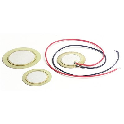 Piezo Ceramic Elements Piezo element 27mm & leads