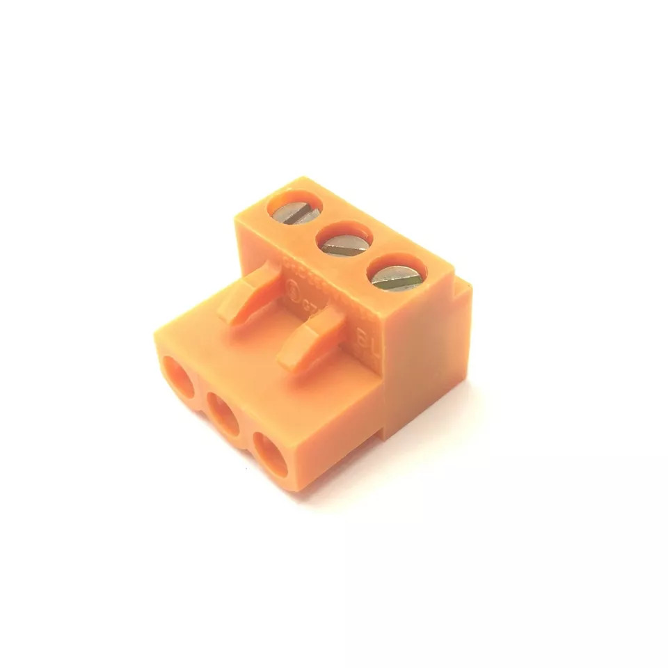 Pack 100 x TERM BLOCK PLUG 3POS STR 5.08MM 1716330000 - Blue Sky Components