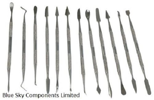 Wax Carver Set 12 Piece for Modellers jewellers cake decorating etc