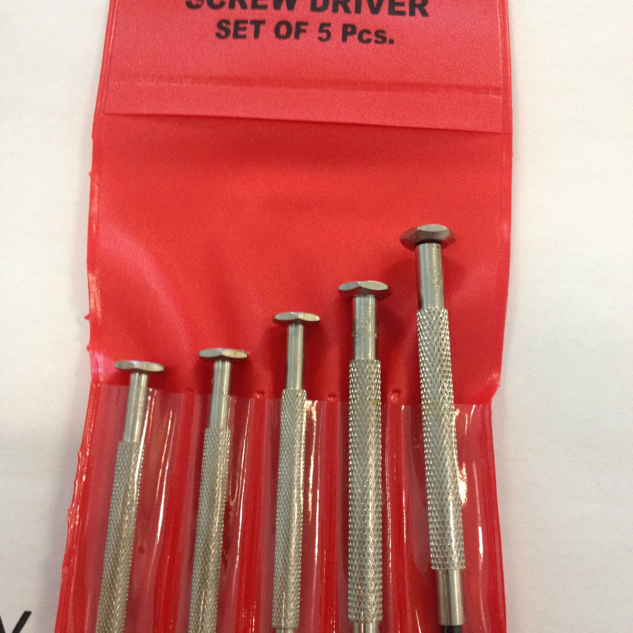 Jewellers Screwdrivers Set of 5 Philips Cross Head