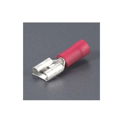 Insulated Push On Female Spade Terminals Female spade receptacle - Red ...