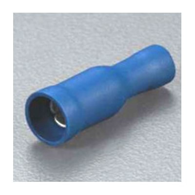 Fully Insulated Female Bullet Terminals Pack 100 female bullet 12A Red 4mm