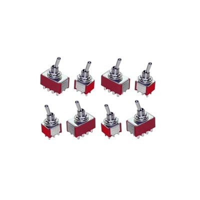 Salecom T80-T Series Miniature Toggle Switch T8013A-SEBQ-H SPDT toggle ...