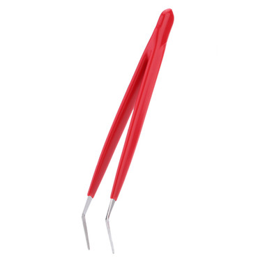 Insulated Electrical Tweezers Curved for use on circuitry soldering