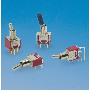 Salecom TS40-T Subminiature PCB Toggle Switch DPDT Vertical PCB toggle ...