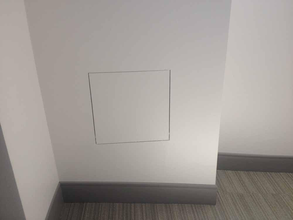 Drywall Inlay Air/Dust Resistant Detachable Hatch 24"x24"