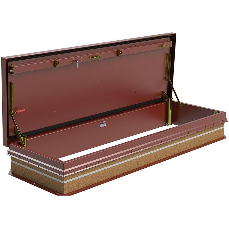 Stair Access Roof Hatch 30"x96": Access for Roofs and Stairs