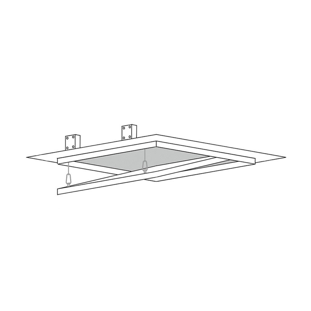 Frame For Removable Drywall Access Panel 24"x36": Secure