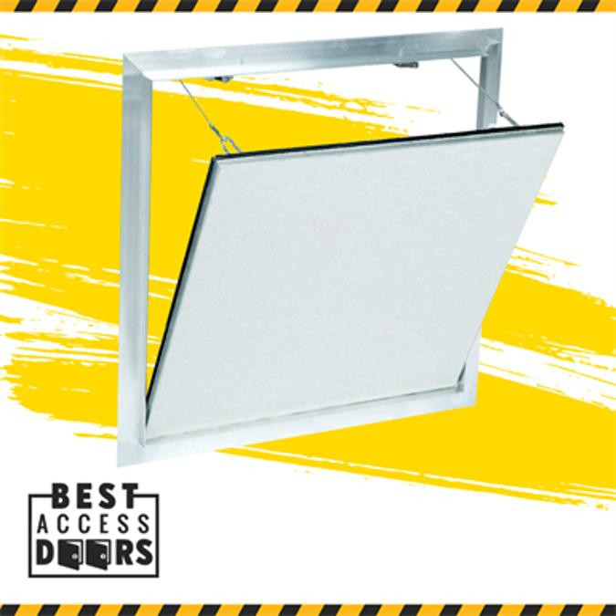 Air/Dust Resistant Drywall Inlay Invisa Hatch 8"x8": Secure