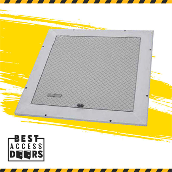Floor Hatch Retrofit 300lb/sqft 60"x60": Sturdy Solution