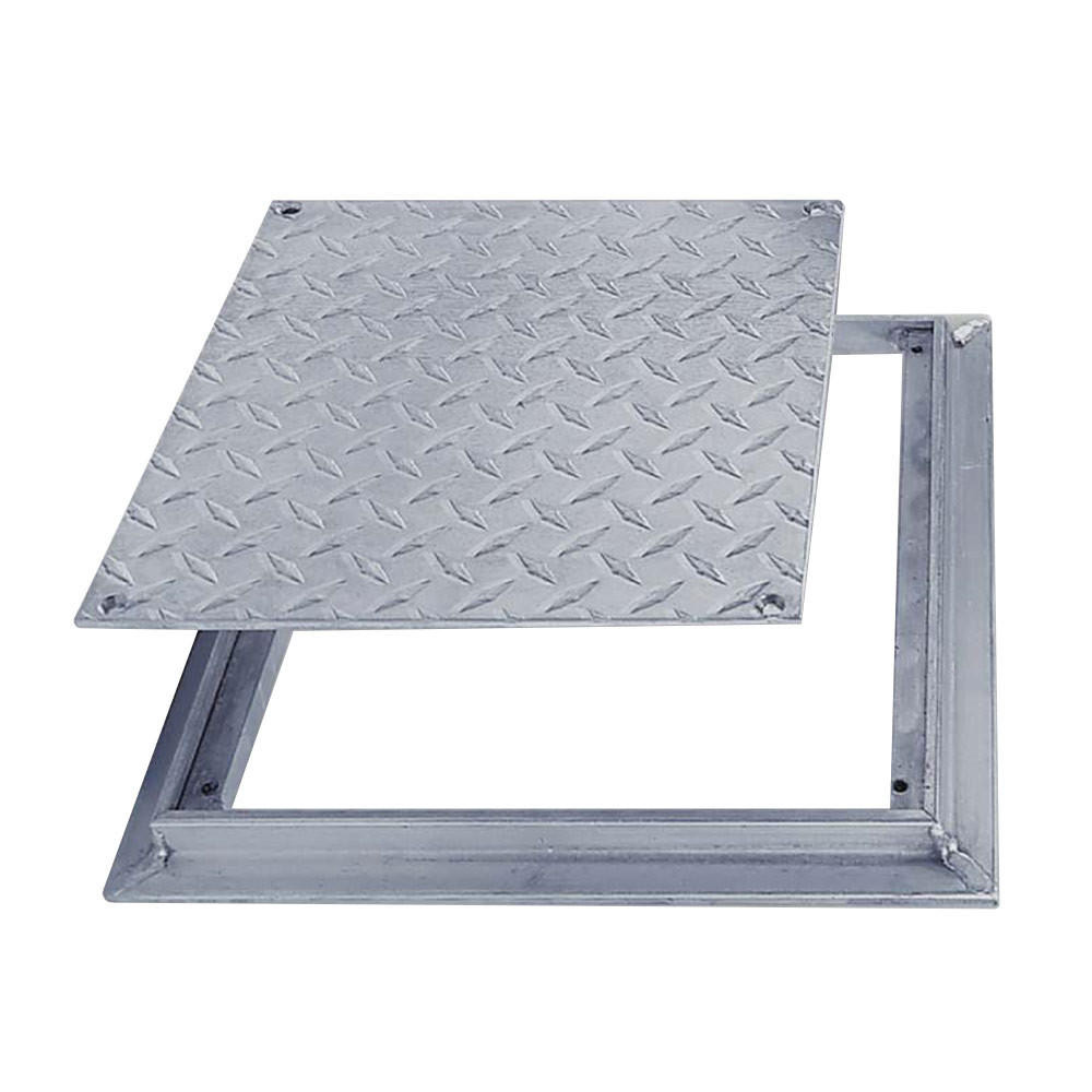 Removable Diamond Plated Floor Hatch 24"x24": Durable Access