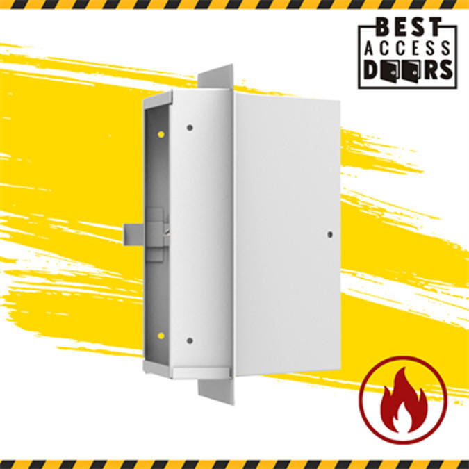 Fire Rated Insulated Access Panel 24"x48": Secure Solution
