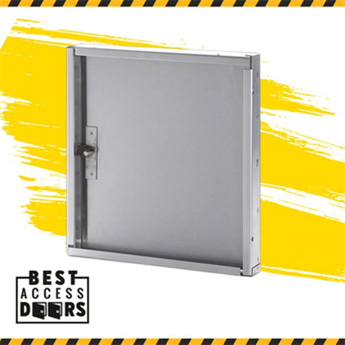 Recessed Access Panel in Stainless Steel 12"x12": Stylish