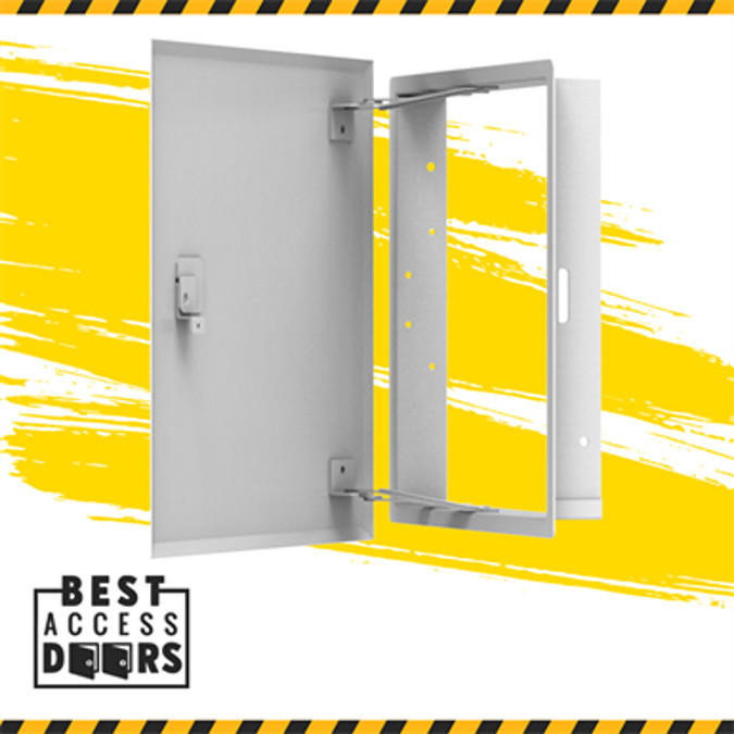 Aesthetic Access Panel in Stainless Steel 24"x24": Sturdy