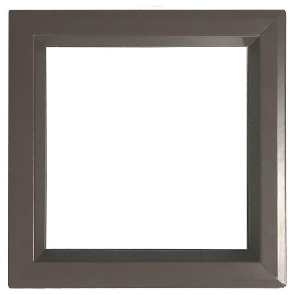 Low Profile Bronze Vision Lite w/ Tempered Glazing 12" x 12"